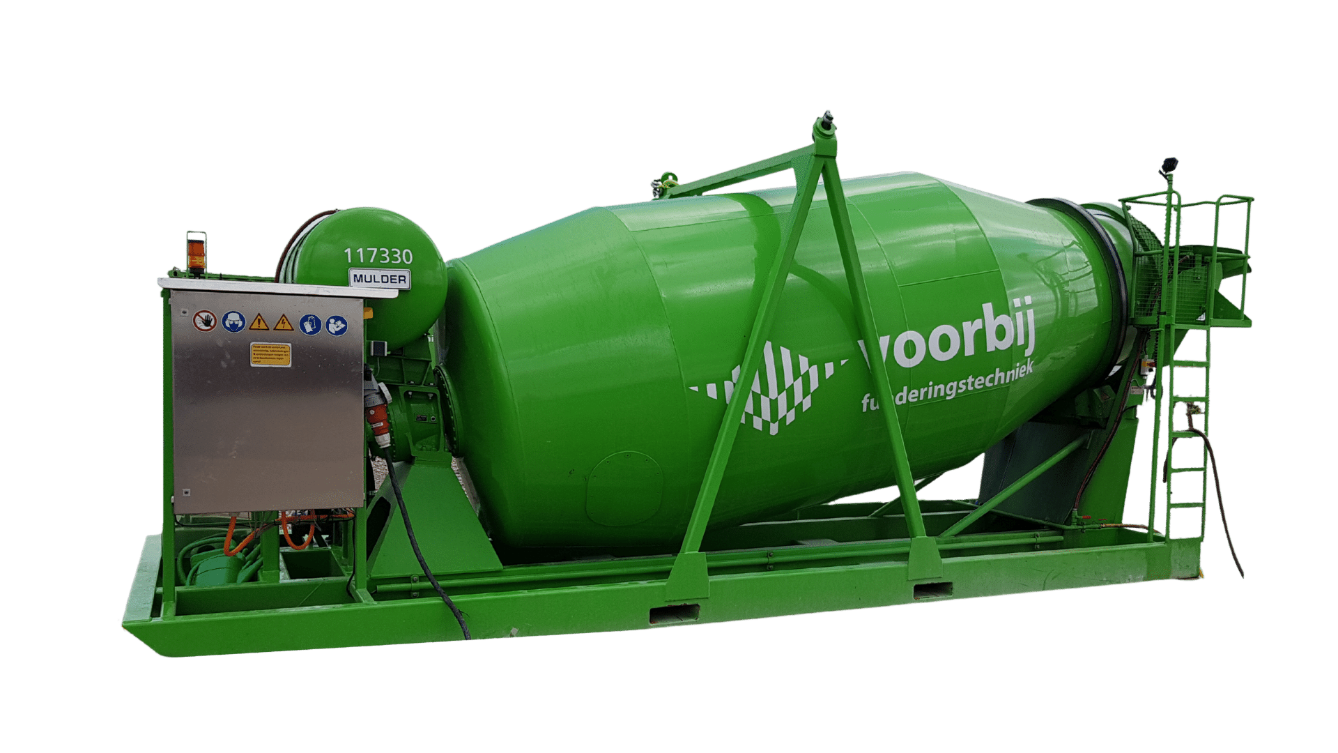 Mulder EcoDrive | 100 % Elektrische betonmixers